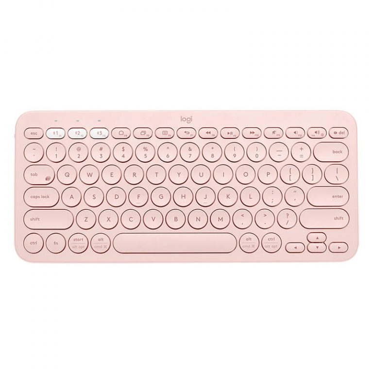 K380 Multi-Device Wireless Keyboard - Rose - Appleshop.com.pk