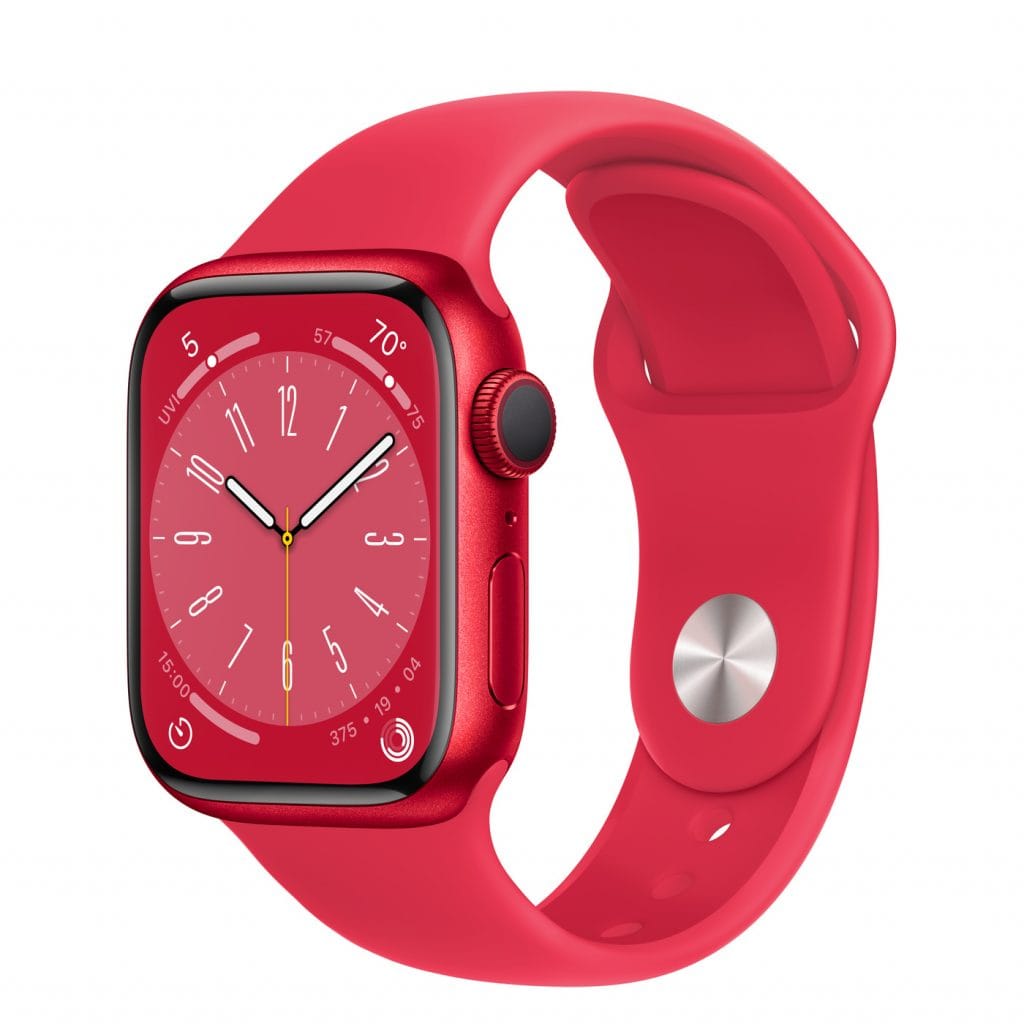 Apple Watch series 8 (PRODUCT)RED Aluminum Case with Sport Band 41mm ...